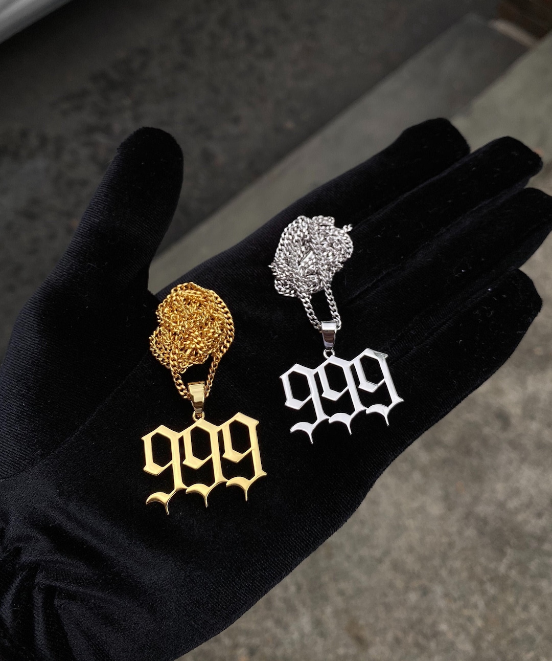 999 Angel Tribute Juice Wrld Number Necklace - Etsy