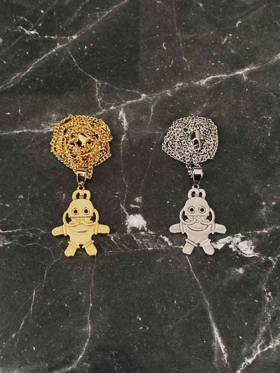 Mac Miller Tribute Diver Swimming in Circles Robot Necklace | Etsy