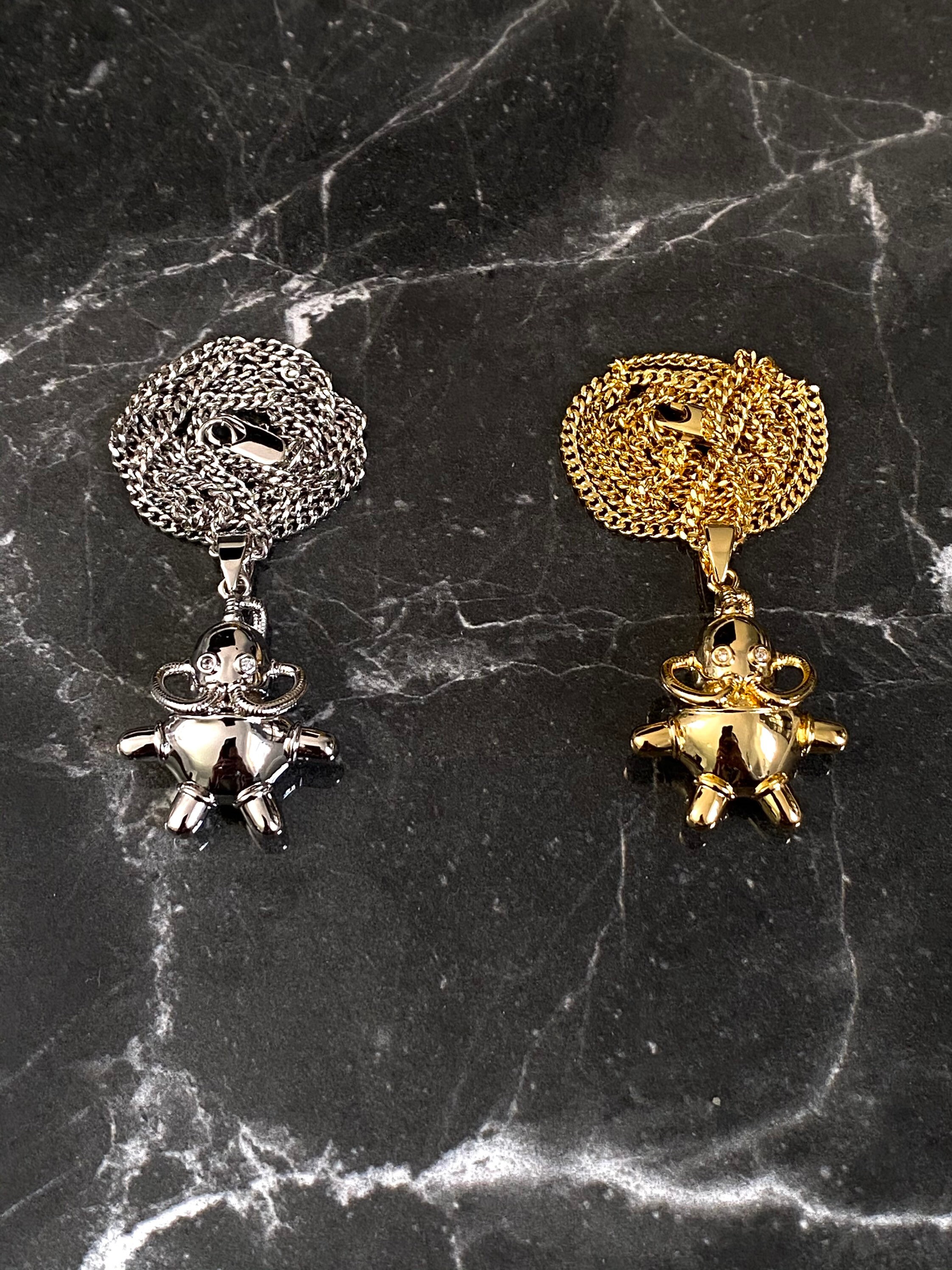 Mac Miller Diver Swimming in Circles Necklace Robot Diver - Etsy