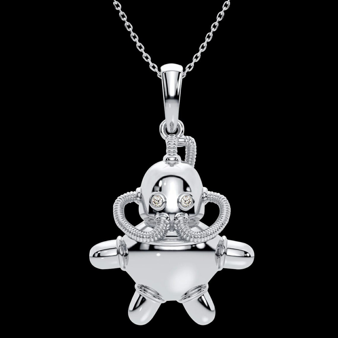 Mac Miller Diver Nager En Ronds Collier Robot Plongeur - Etsy France