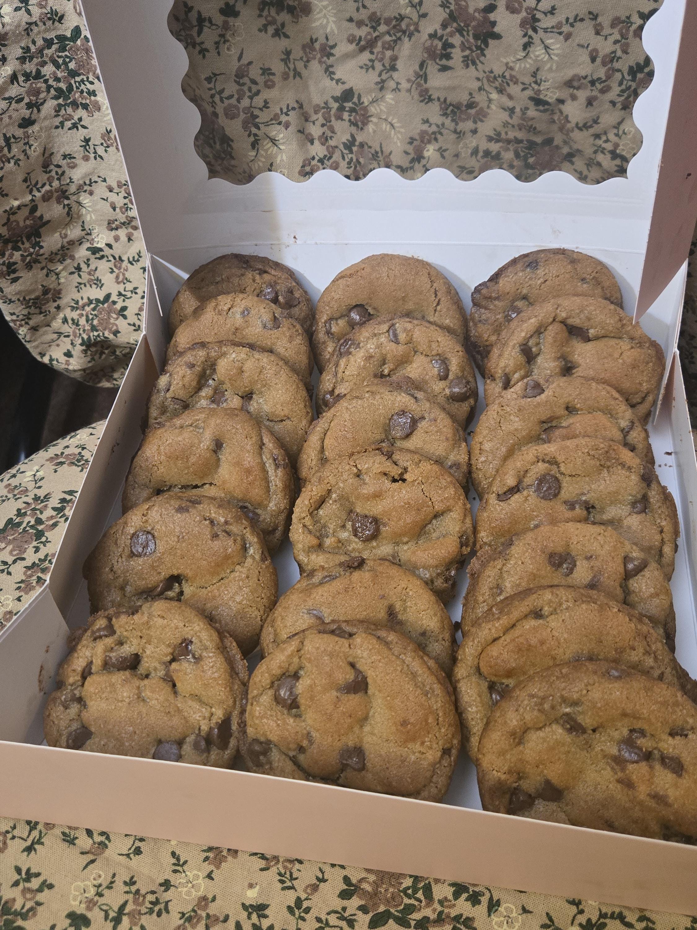 Luxury Deep Dish Brown Butter Chocolate Chip Cookies - Etsy