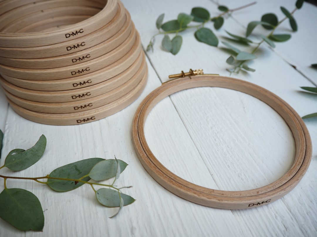 DMC Beech Wood Embroidery Hoop 5" / 13cm - Etsy UK