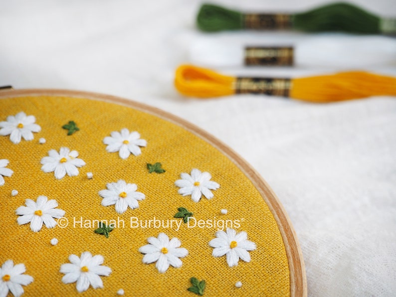 Lola Hand Embroidery Kit by Hannah Burbury Designs® - Daisy Design ...