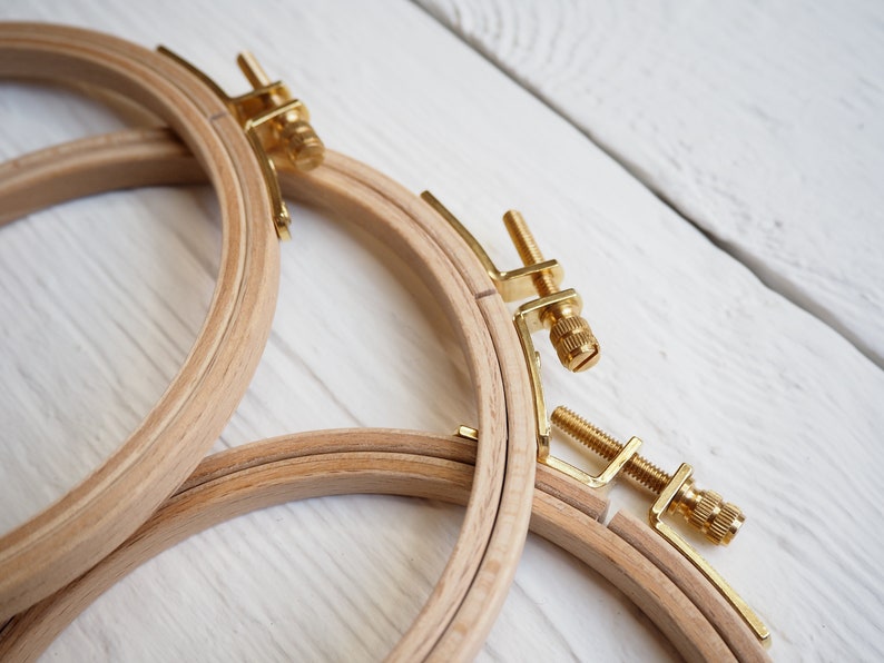 DMC Beech Wood Embroidery Hoop 5" / 13cm - Etsy UK