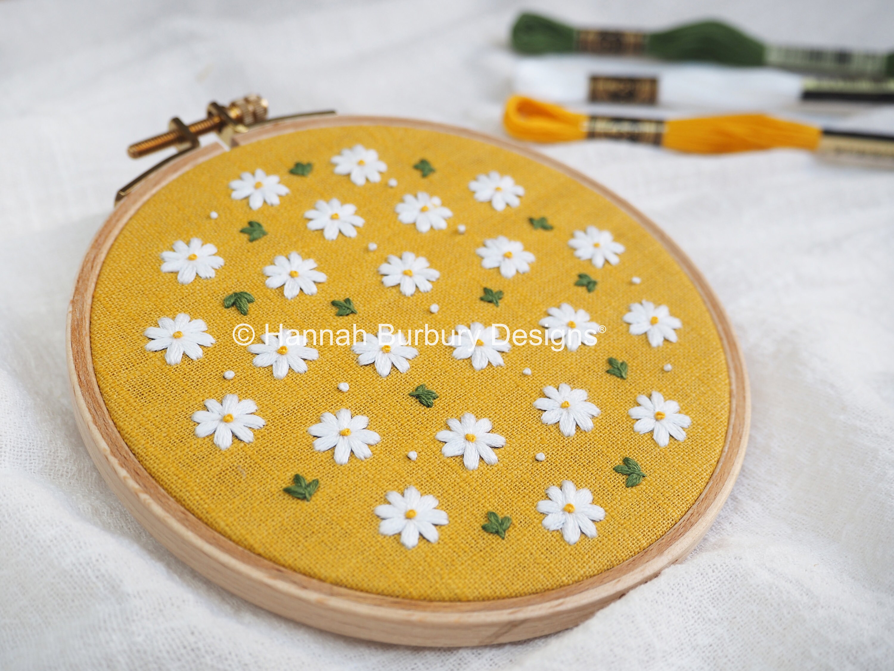 Lola Hand Embroidery Kit by Hannah Burbury Designs® - Daisy Design ...