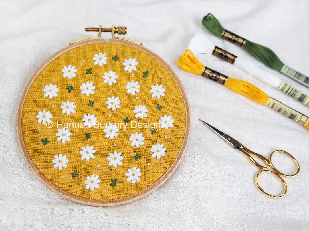 Lola Hand Embroidery Kit by Hannah Burbury Designs® - Daisy Design ...