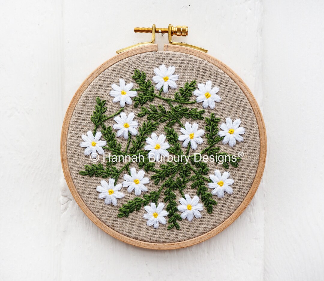Sadie Hand Embroidery Kit by Hannah Burbury Designs® - Daisy Design ...