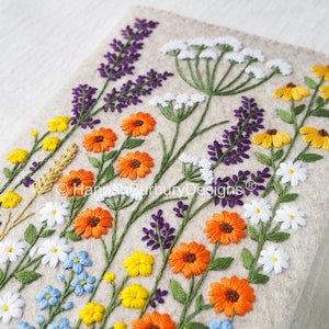 Florence Notebook Cover Embroidery Kit by Hannah Burbury Designs ...