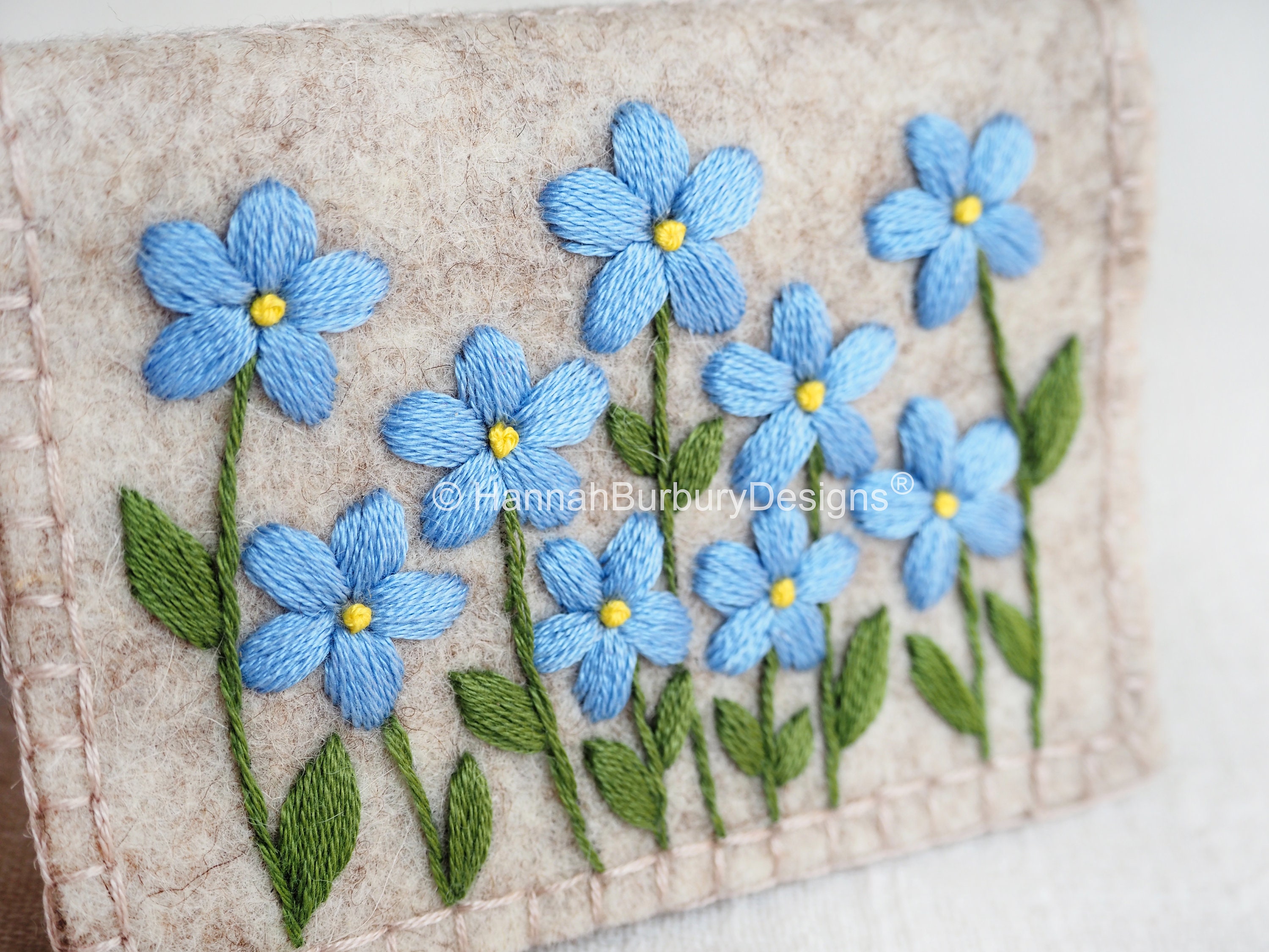 Elodie Needle Case Embroidery Kit by Hannah Burbury Designs® - Forget ...