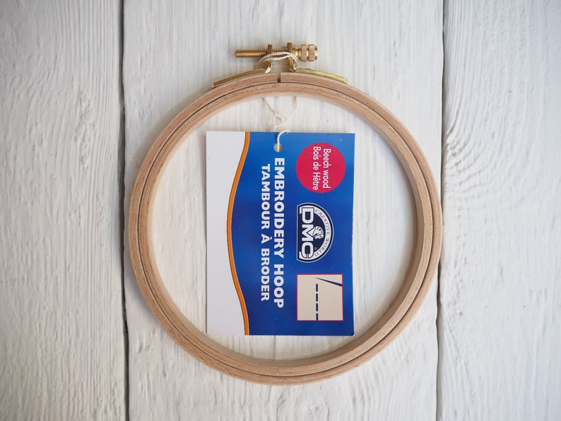 DMC Beech Wood Embroidery Hoop 5" / 13cm - Etsy UK