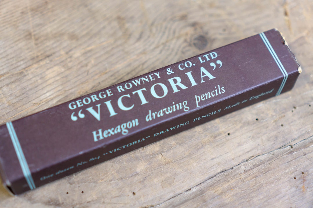 George Rowney Victoria Pencils Vintage 1950s No. 804 - Etsy