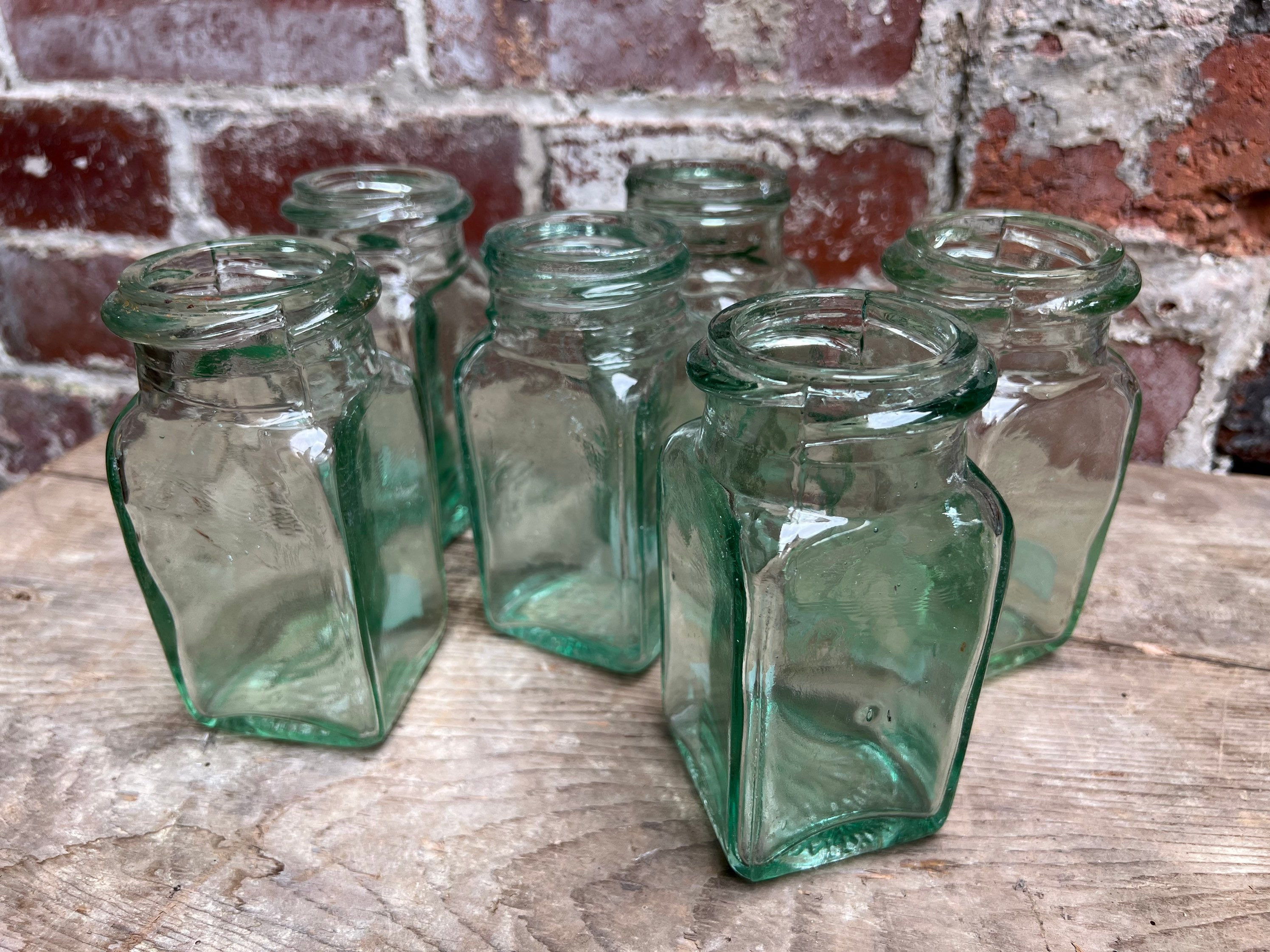 Antique Glass Jars 1900's Hand Crafted Preserve Jars - Etsy