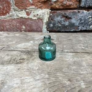 Victorian Ink Pot | 1890's | Glass Inkwell | Antique Writing Pen Pot ...