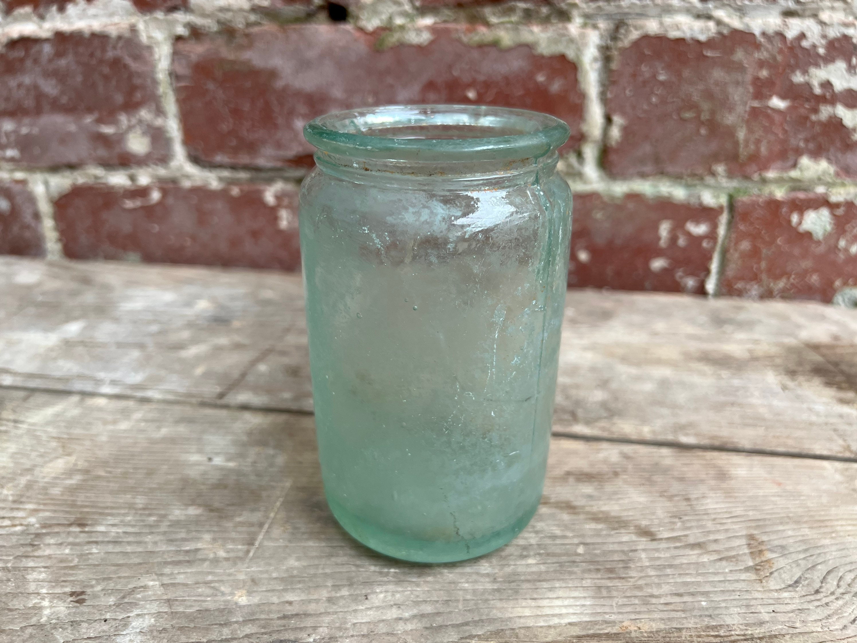 Victorian Glass Jars 1890's Antique Glass Hand | Etsy