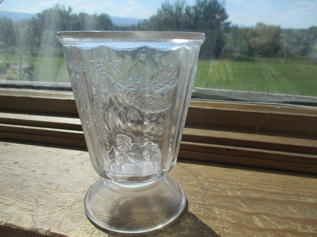 Antique Spooner, Pattern Glass, Leaf and Berry Pattern - Etsy