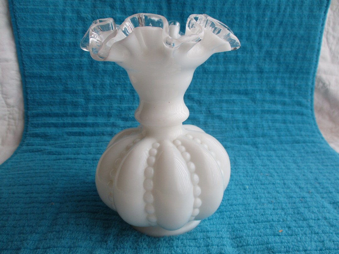 Fenton Silvercrest Vase, 6 Inches Tall - Etsy