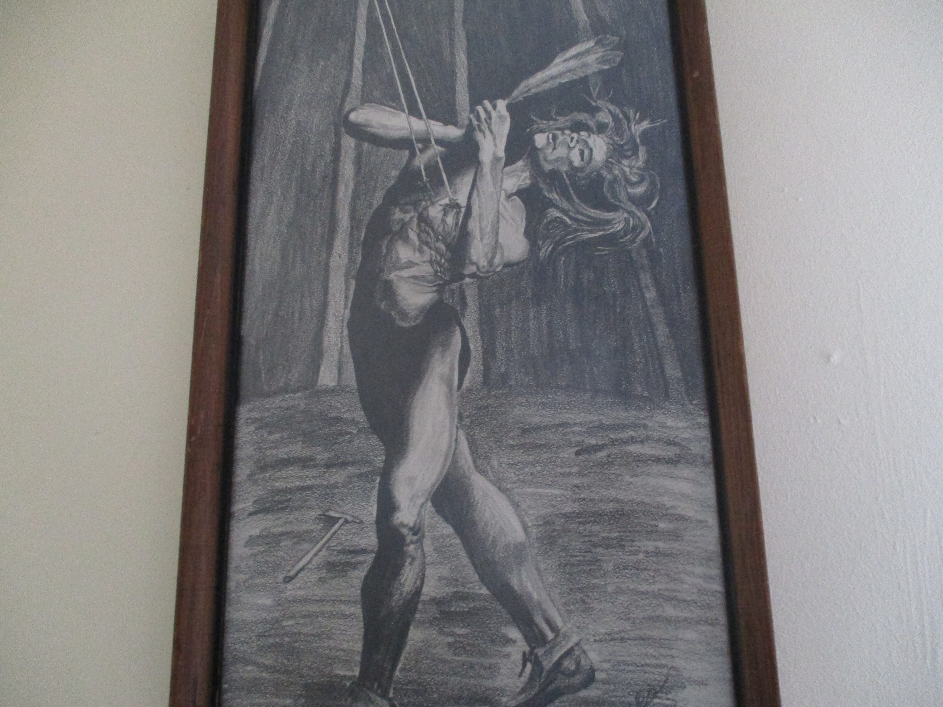 Original Signed Pencil Drawing of a Man Called - Etsy