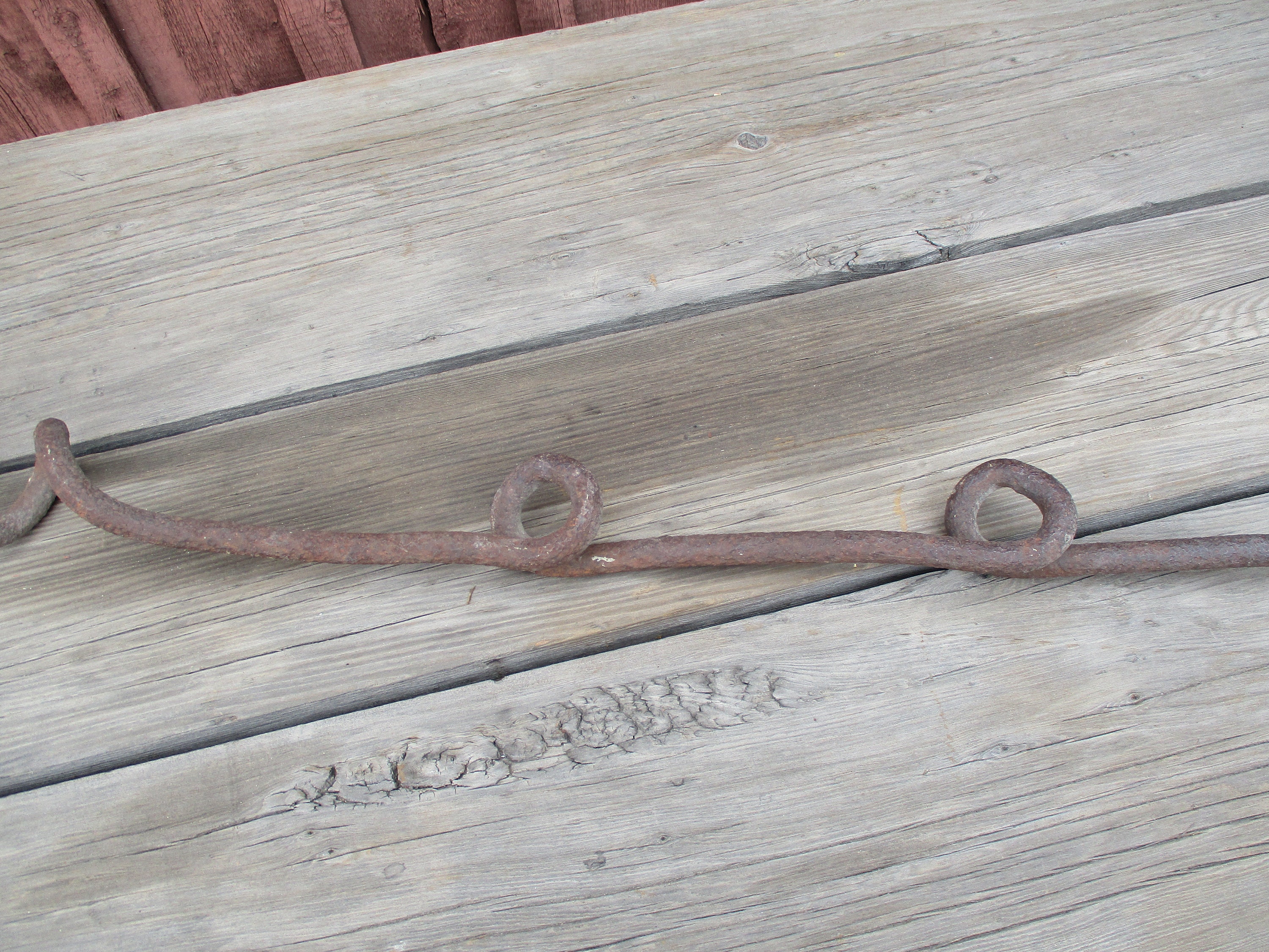 WWI Screwy Corkscrew Iron Fence Post - Etsy