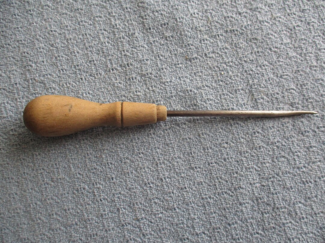 Antique Ice Block Pick With Wooden Handle - Etsy