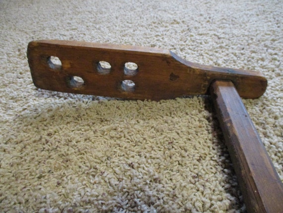 Apple Stomper Primitive Antique Wooden Clothes Stomper | Etsy UK