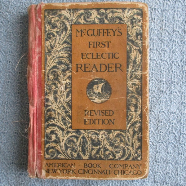 Antique Mcguffey Readers - Etsy