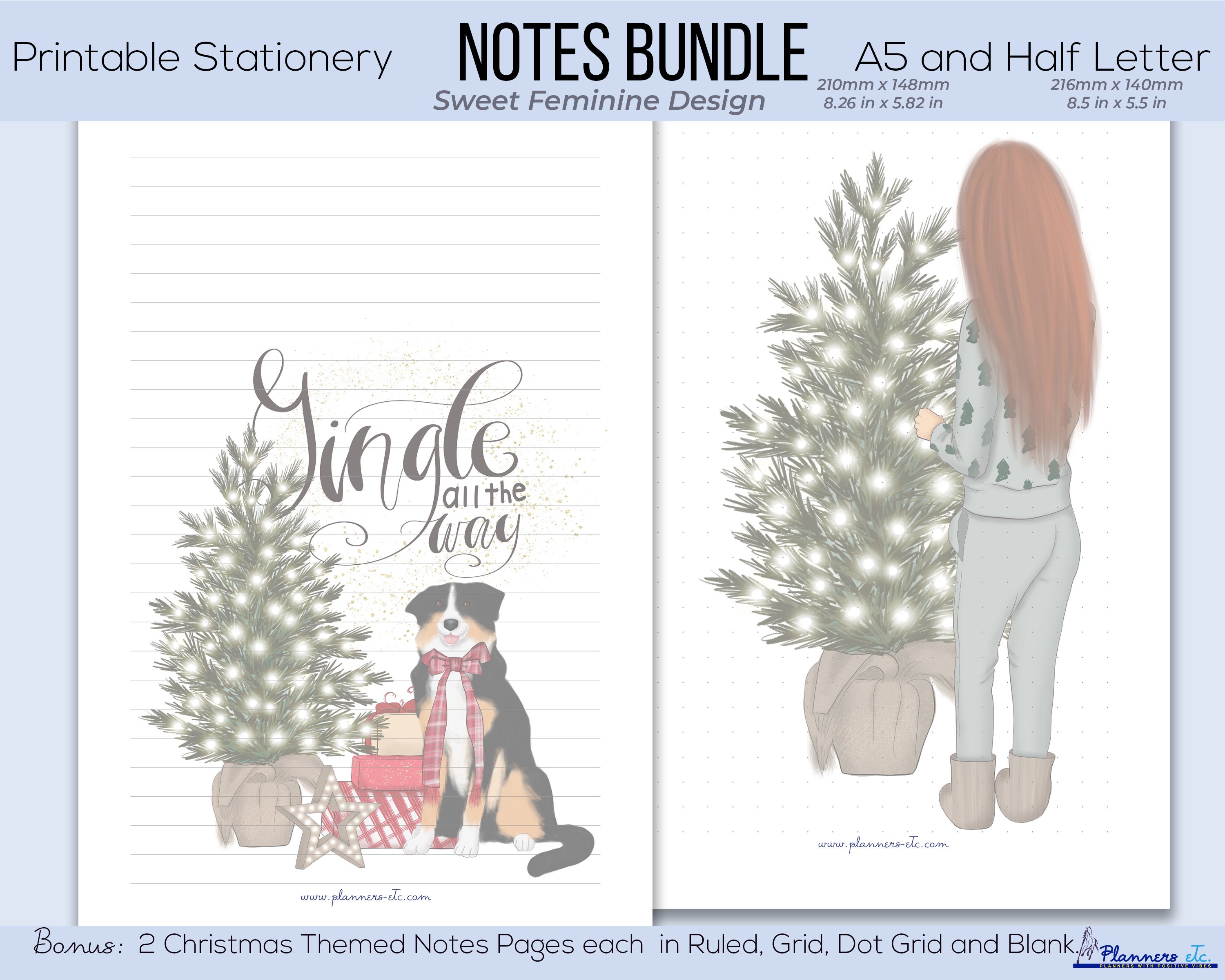 A5 Note Taking Printable Paper Inserts | Etsy