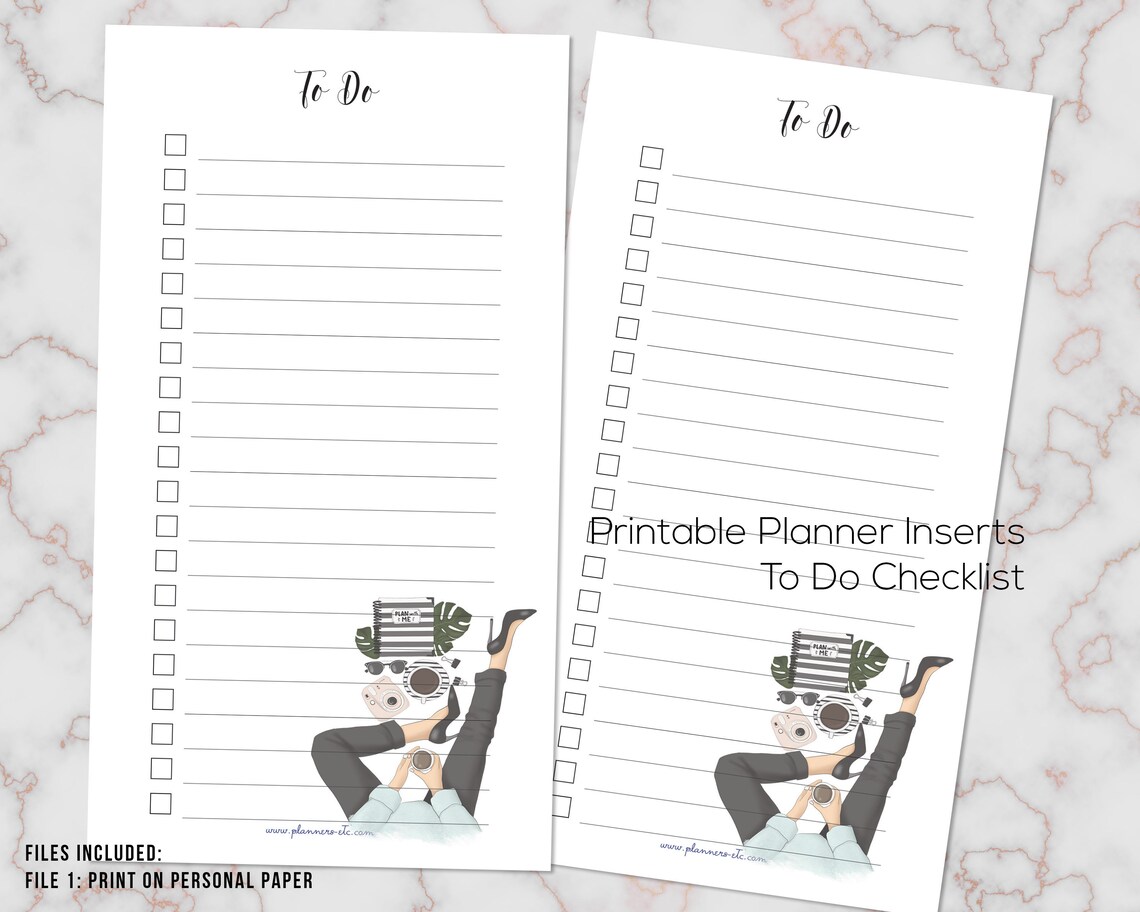 To Do List Checklist to Do List Printable Printable to Do | Etsy