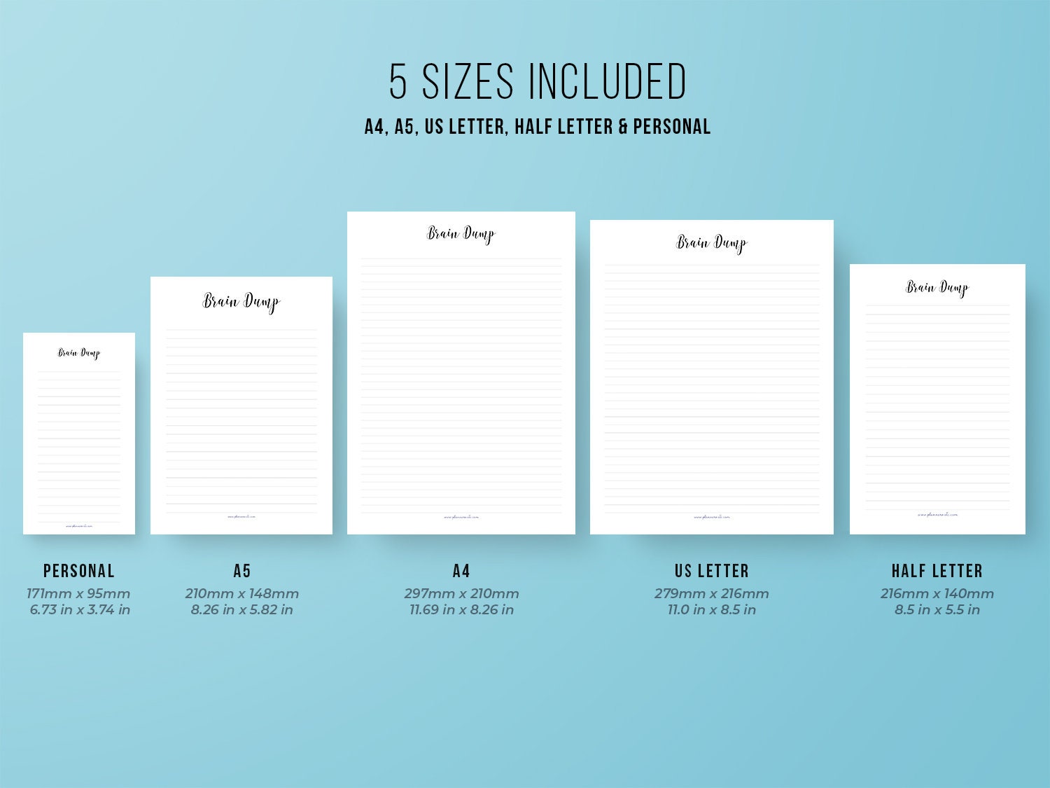 Brain Dump Brain Dump Printable Notes Brainstorm Planner | Etsy