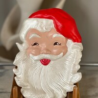 Ceramic Santa - Etsy
