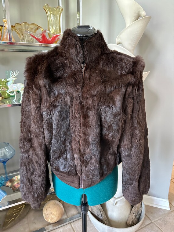 Vintage 1980s black real - Gem