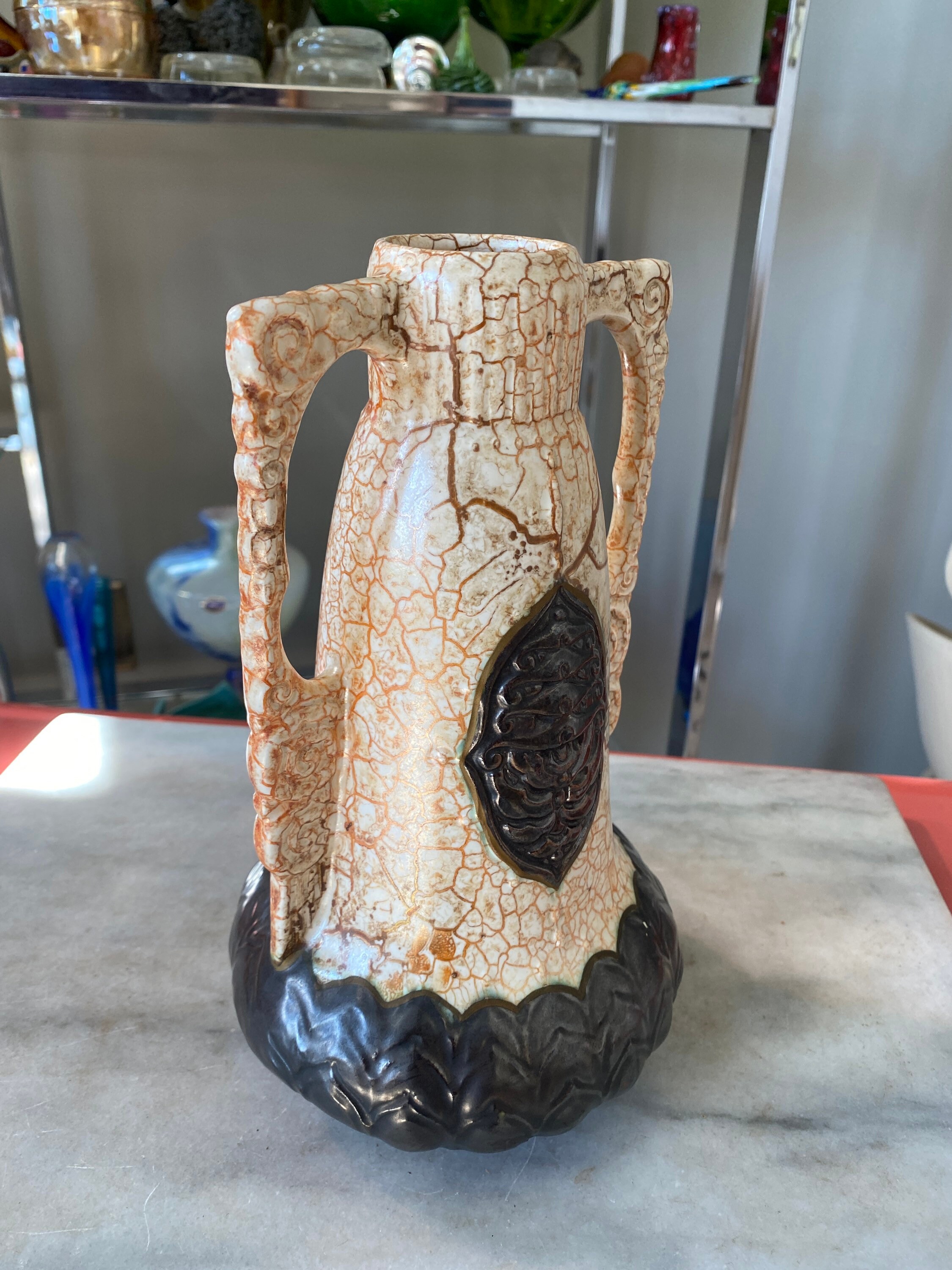 Art Deco Period 1930s Alienware Vase by Ditmar Urbach - Etsy