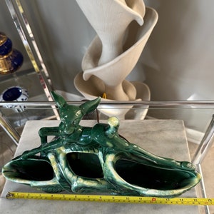 MCM 1950s Phil-mar Green Deer Television Lamp Planter Vintage Mid ...