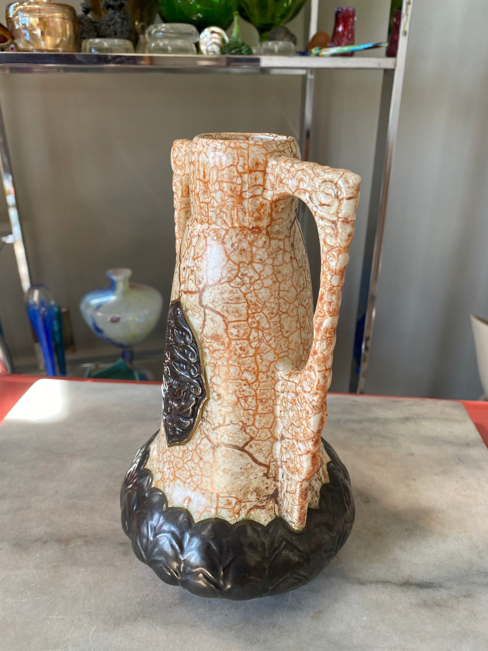 Art Deco Period 1930s Alienware Vase by Ditmar Urbach - Etsy