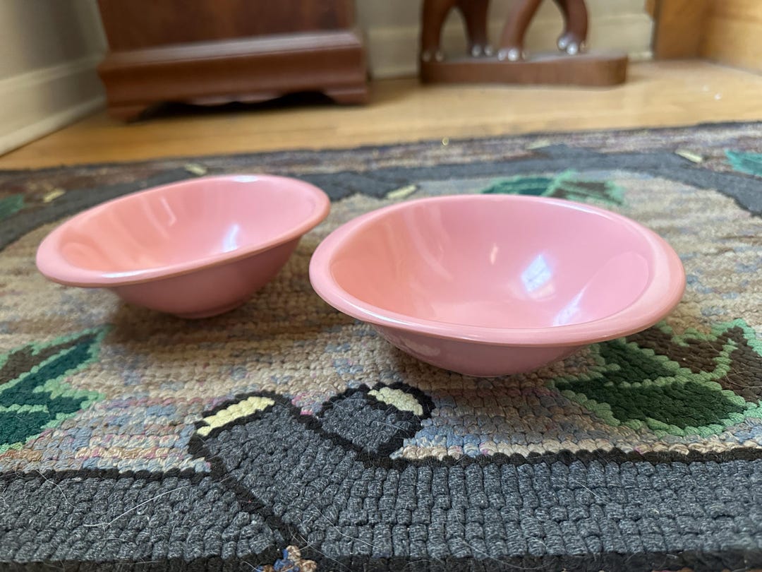 Vintage BOONTON WARE Melamine Cereal Bowl 1307-12, Turquoise Set of 2 ...