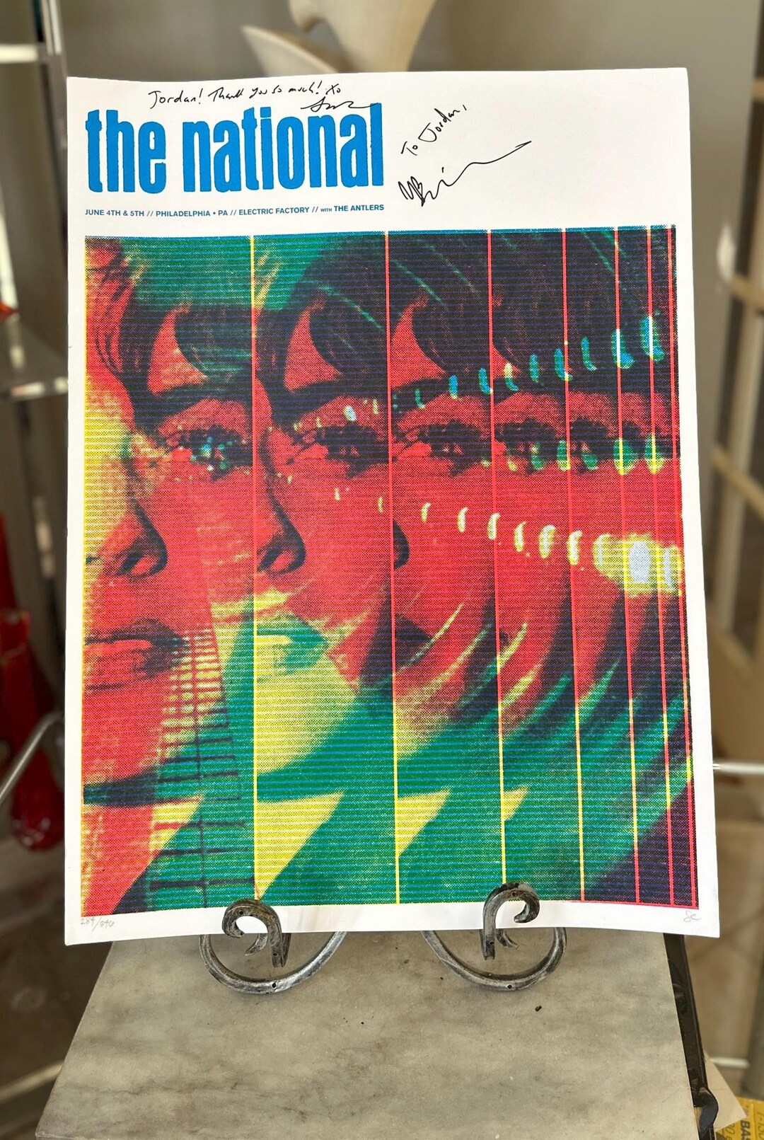 The National Concert Poster | Signed and Numbered Postwr 284/346 ...