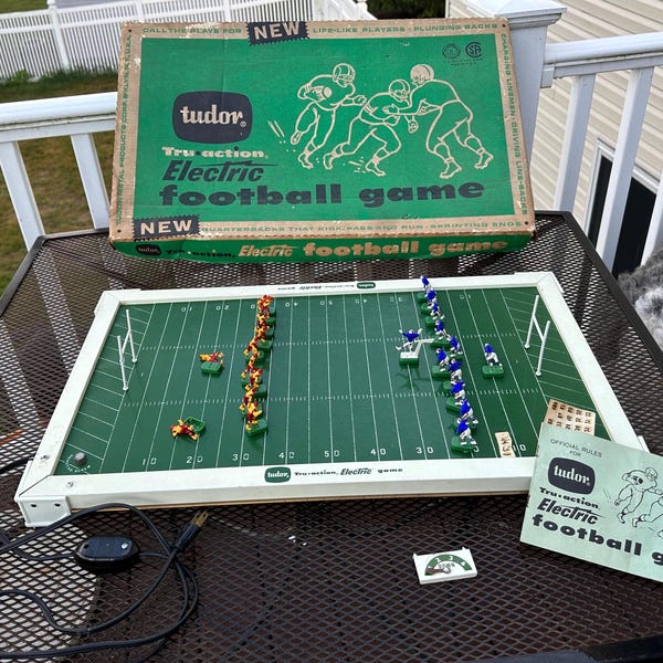 Electric Football - Etsy