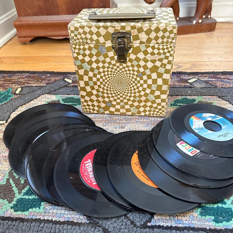 45 Record Case - Etsy