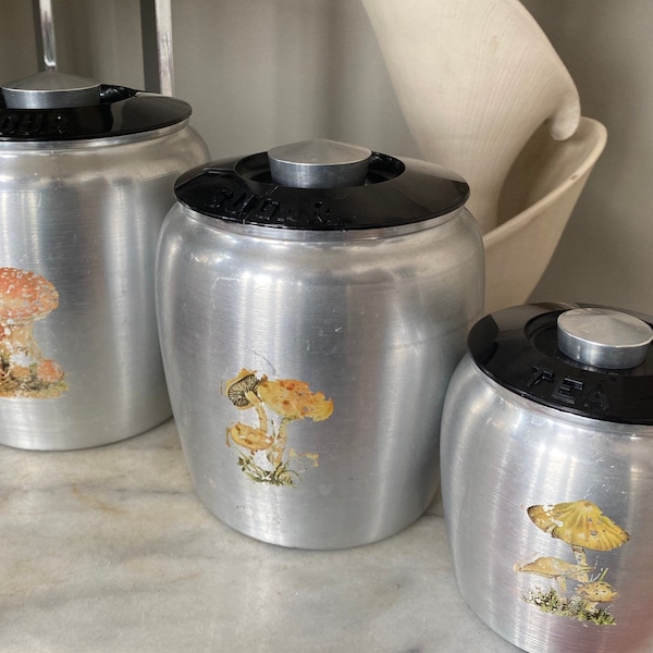 Retro Canister Set - Etsy