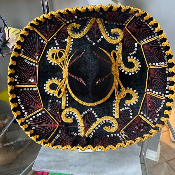 Authentic Mariachi Sombrero - Etsy