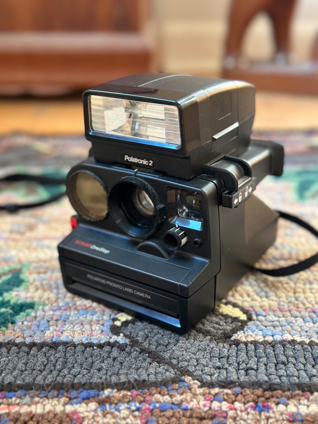 Vintage Polaroid Pronto! Sonar Onestep Camera With Flash (untested, for ...