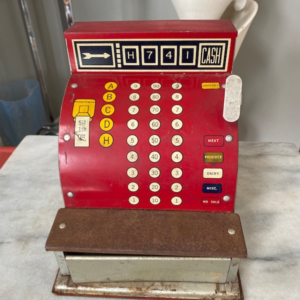1960s Cash Register - Etsy