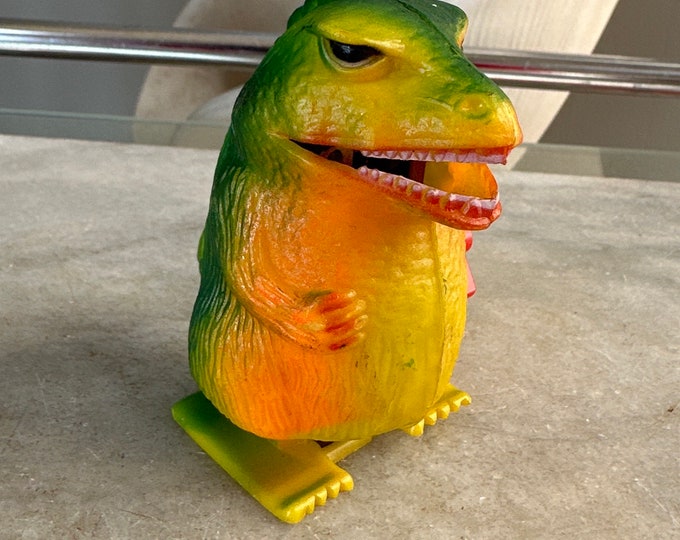 Vintage 1970’s Godzilla Wind up Toy | Made in Hong King | Walks Does ...
