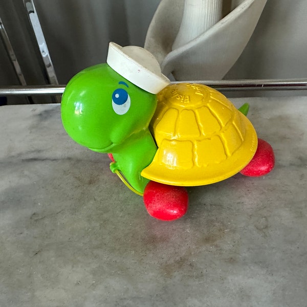 Turtle Pull Toy - Etsy