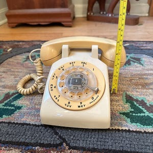 Northern Telecom Rotary Dial Phone Classic Cream G-type Vintage ...