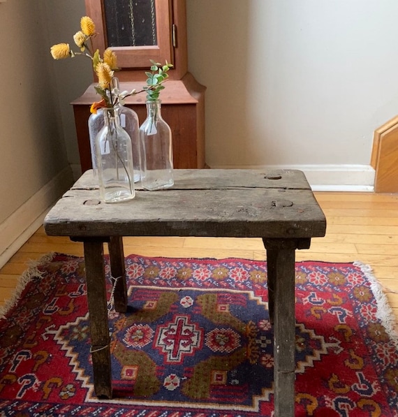 Vintage Farm Milking Stool Rustic Wooden Farm Milk Dairy Cow - Etsy