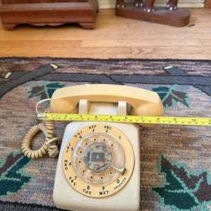 Northern Telecom Rotary Dial Phone Classic Cream G-type Vintage ...