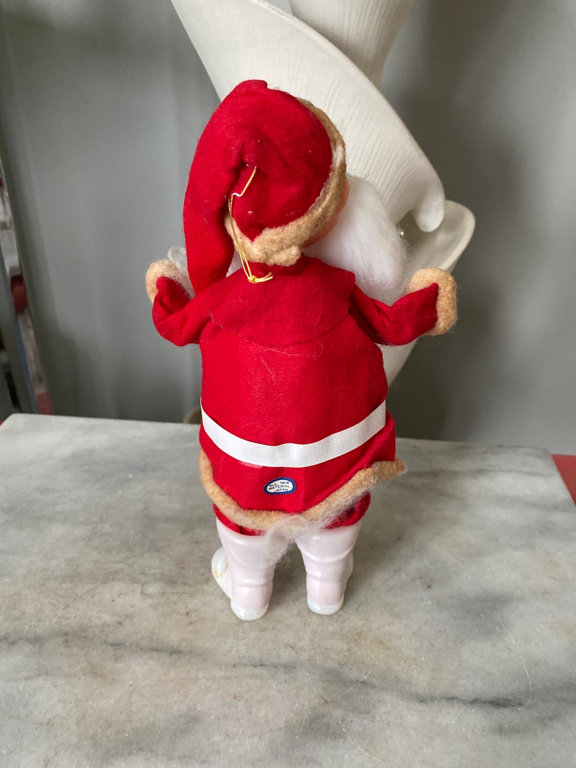 Vintage 1950s Poseable Santa Claus Christmas Doll Blue Eyes - Etsy