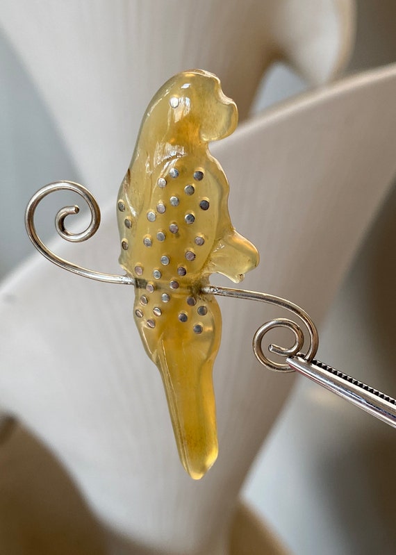 vintage lucite translucent - Gem