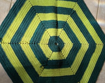 Hand Crocheted Rug - Etsy