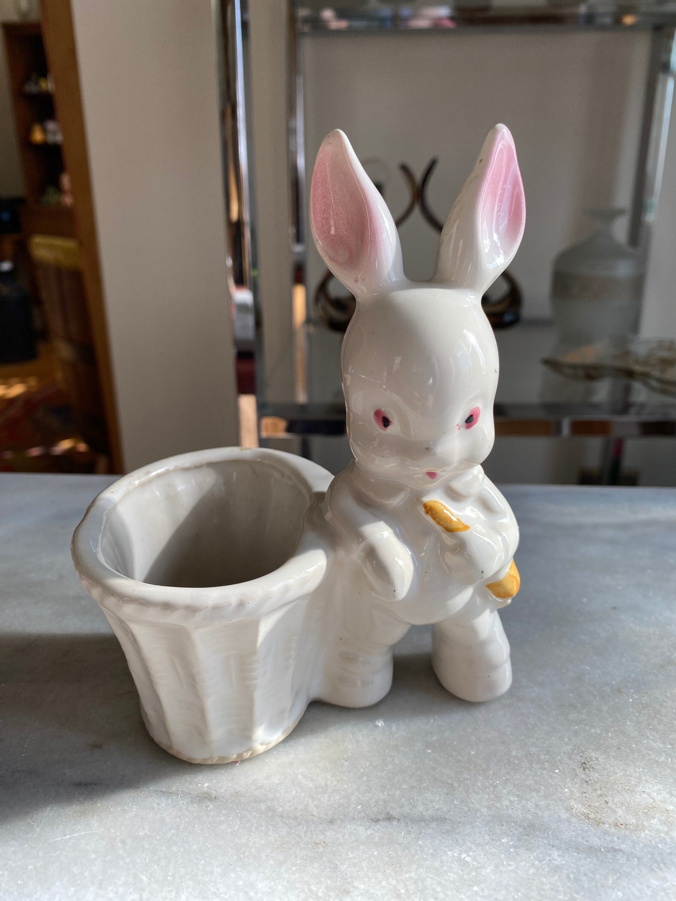 Planters & Pots Indoor Planters Taiwan ROC Vintage Porcelain White ...